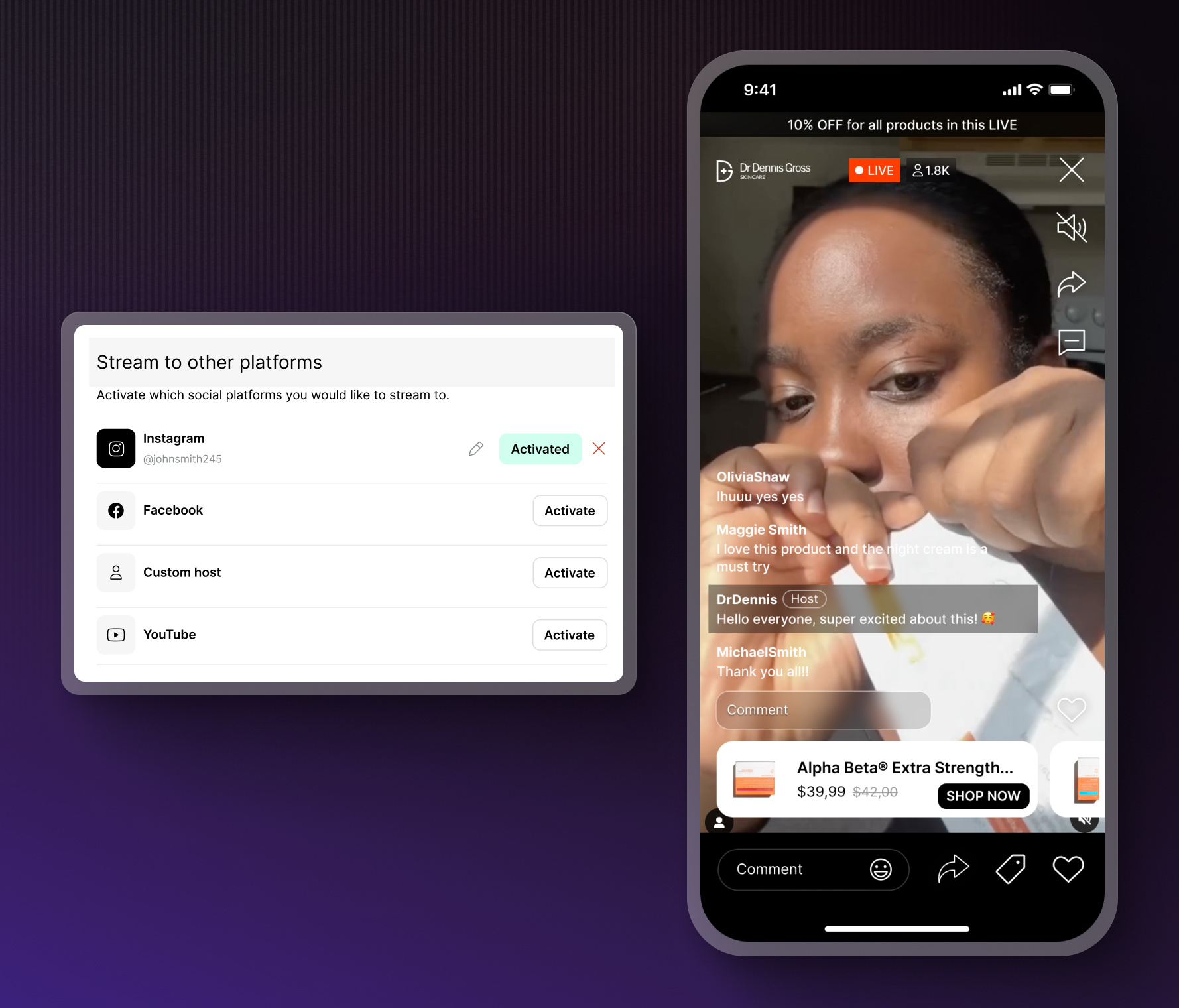 Videowise | Live Shopping | Sell & Engage with shoppers in real time